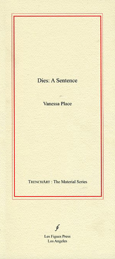 Skull-Bottled: An Interview with Vanessa Place – The Collidescope